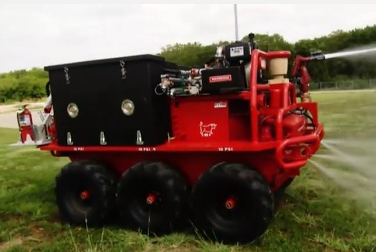 Lockheed Martin's New Firefighting Robot | Manufacturing.net