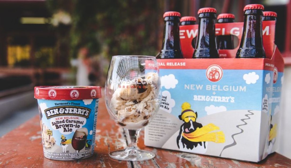 Ben & Jerry's, New Belgium Introduce Beer-Flavored Ice Cream ...