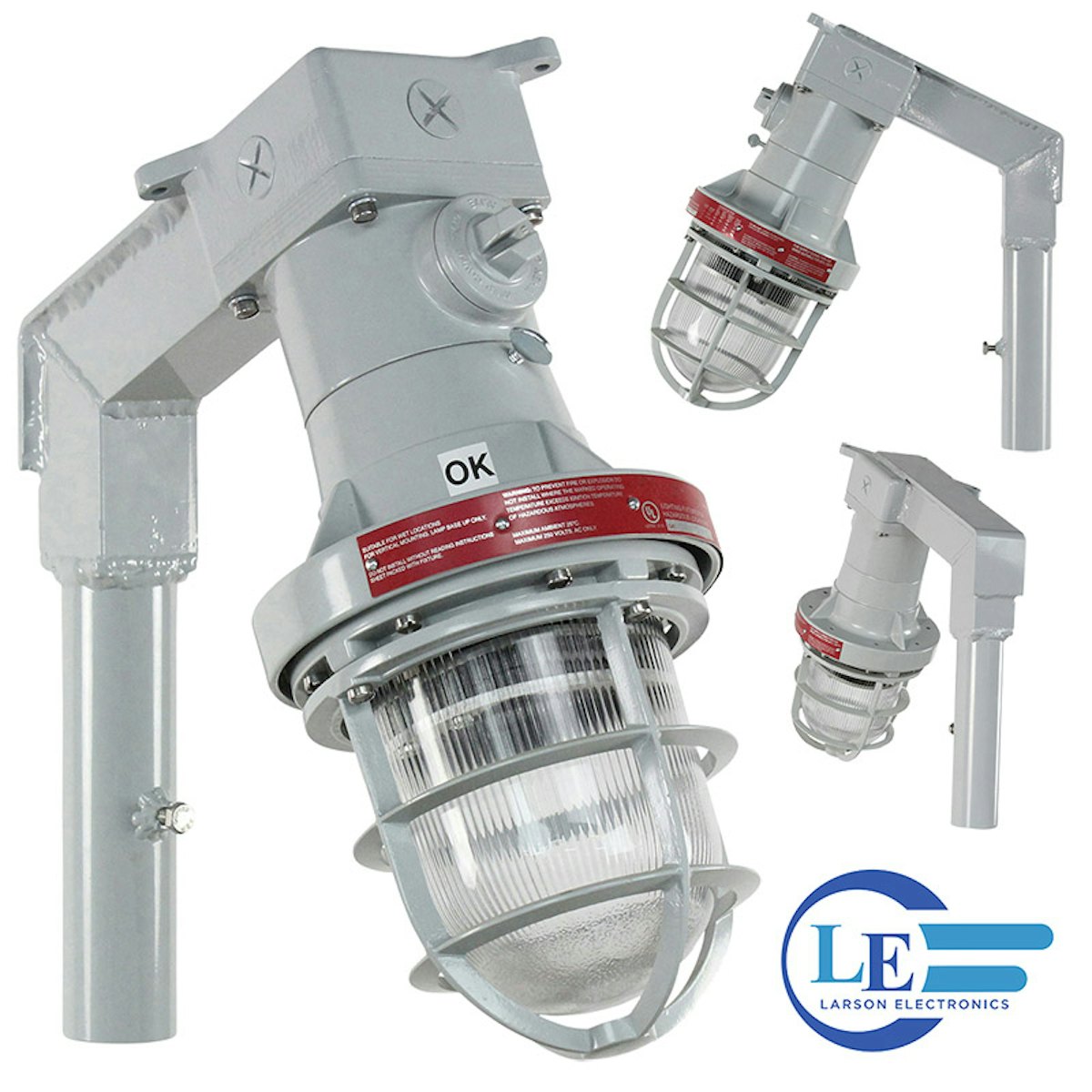 Stanchion Mounted Light Fixture | Shelly Lighting