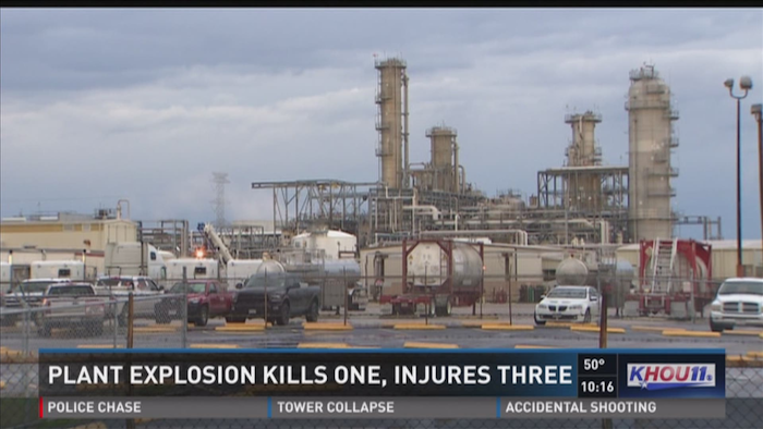 Texas Chemical Plant Explosion Leaves 1 Worker Dead, 3 Hurt ...