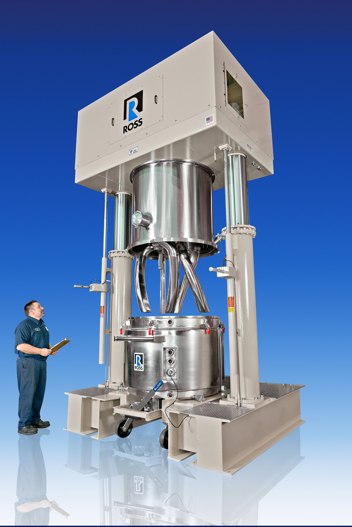 vertical planetary mixer