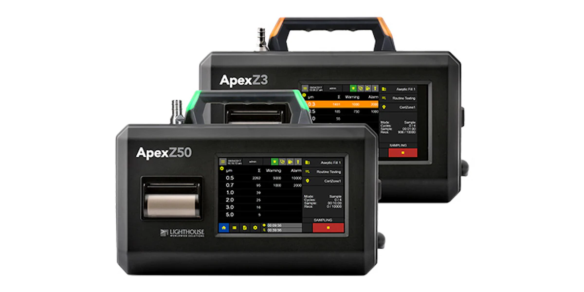 ApexZ3 and Z50 Portable Airborne Particle Counters | Manufacturing.net