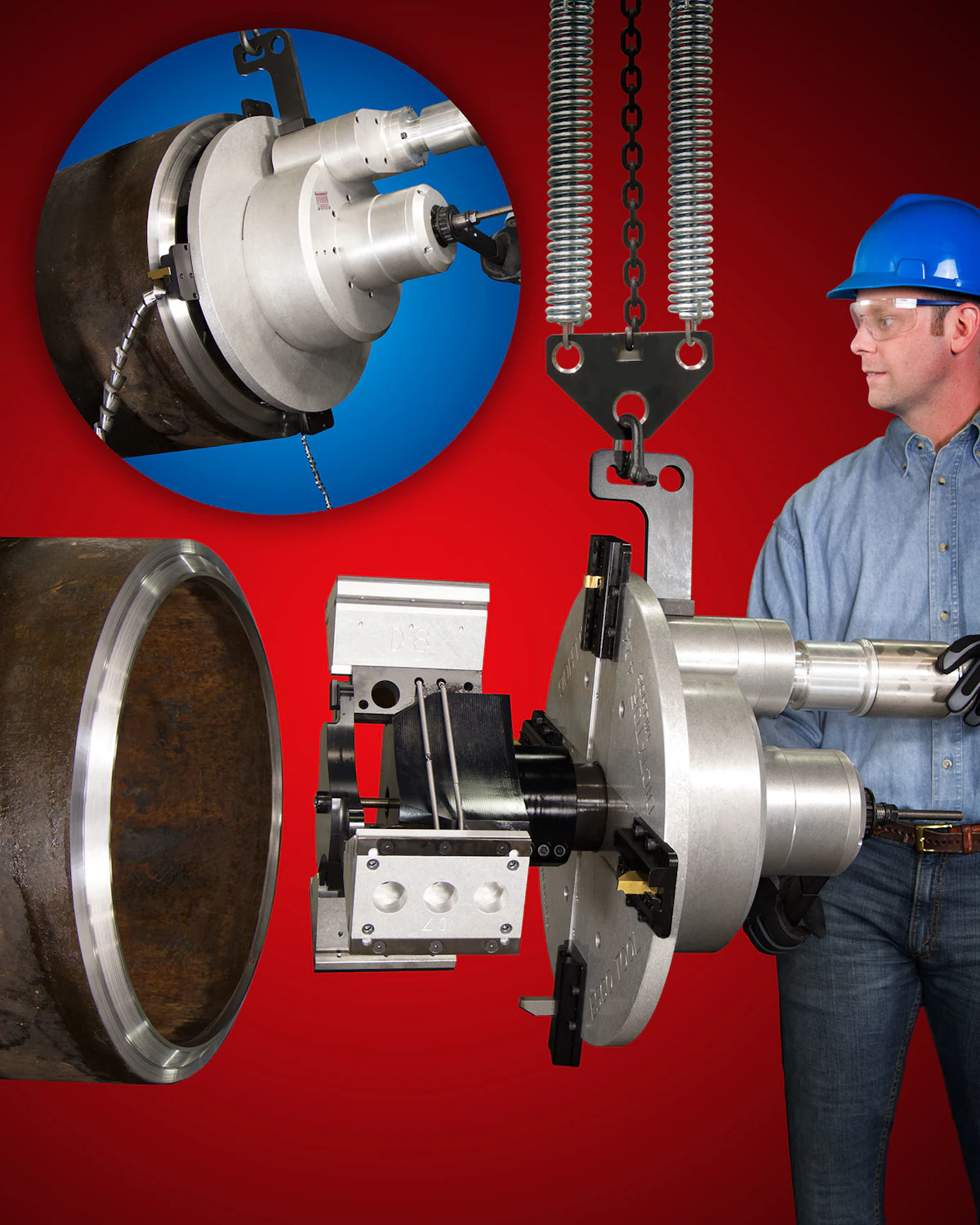 Esco Dictator II MILLHOG® Pipe Beveling Machine | Manufacturing.net