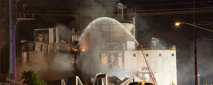 Flames Shot Out Of Grinder Before Wisconsin Plant Explosion ...