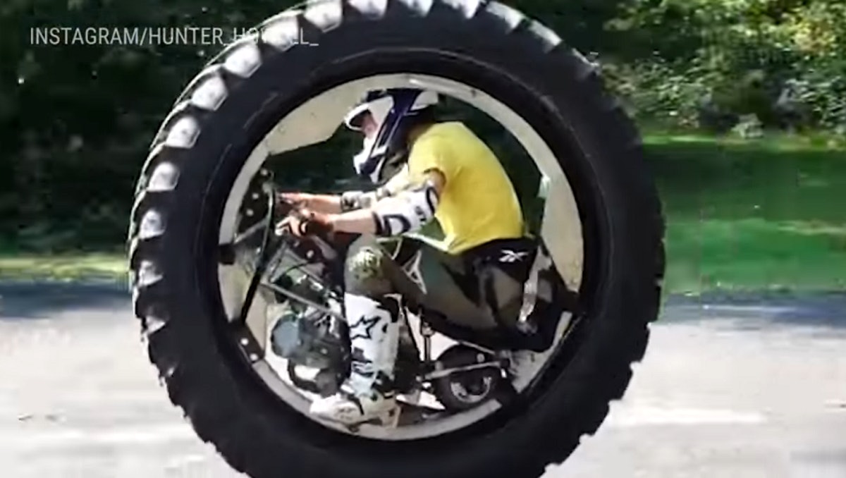 Monowheel — The Motorized Wheel You Sit Inside | Manufacturing.net
