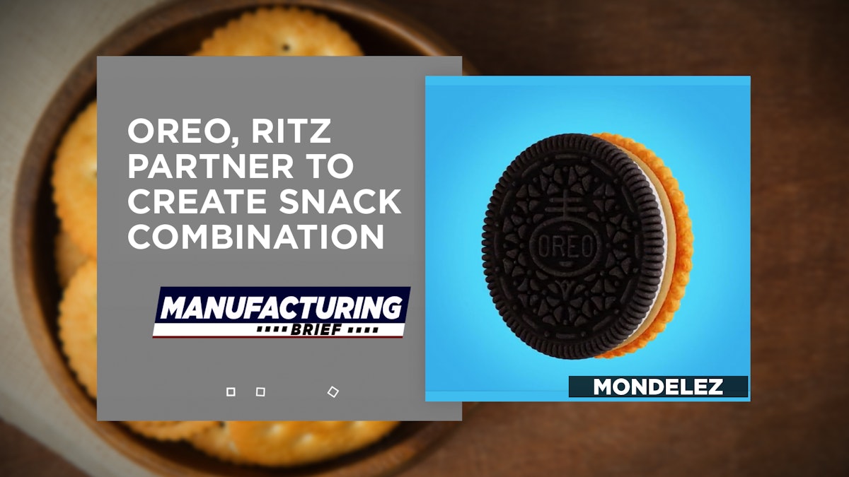 Oreo, Ritz Partner to Create Snack Combination | Manufacturing.net