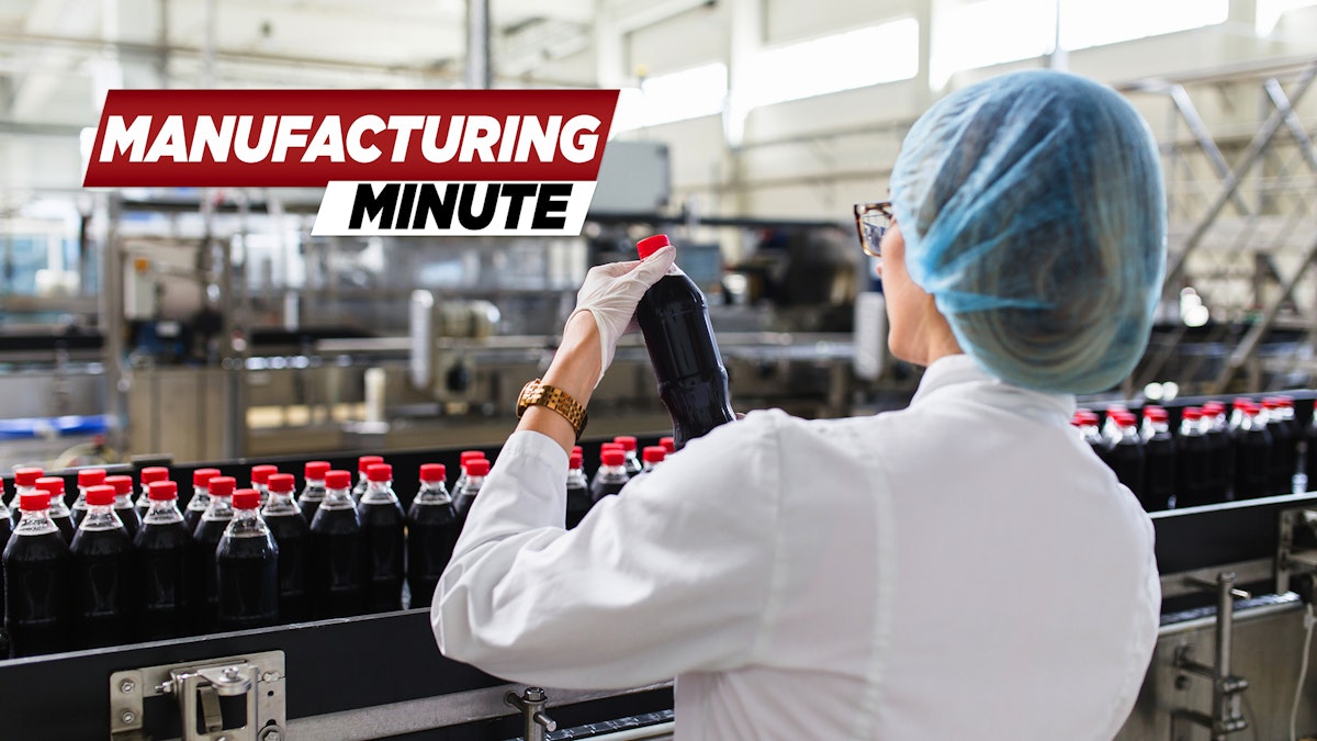 Workers Reaching Into Live Machines at Pepsi Bottling Plant ...