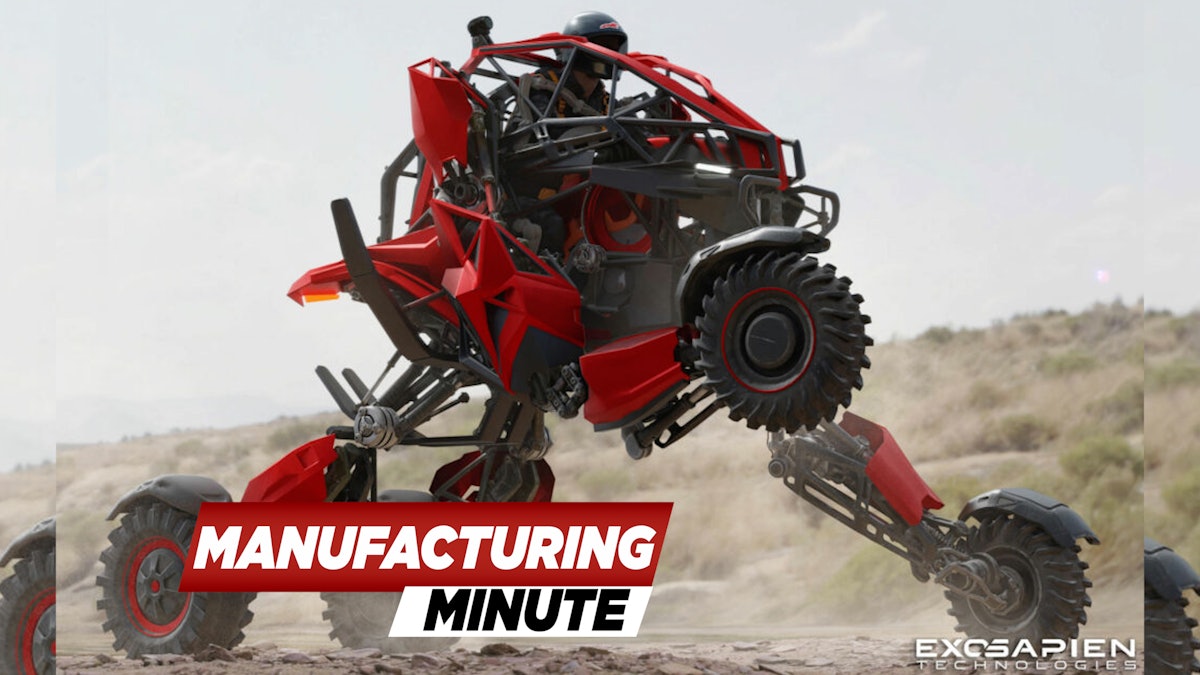 ExoQuad Combines Motorcycle and Mech Suit | Manufacturing.net