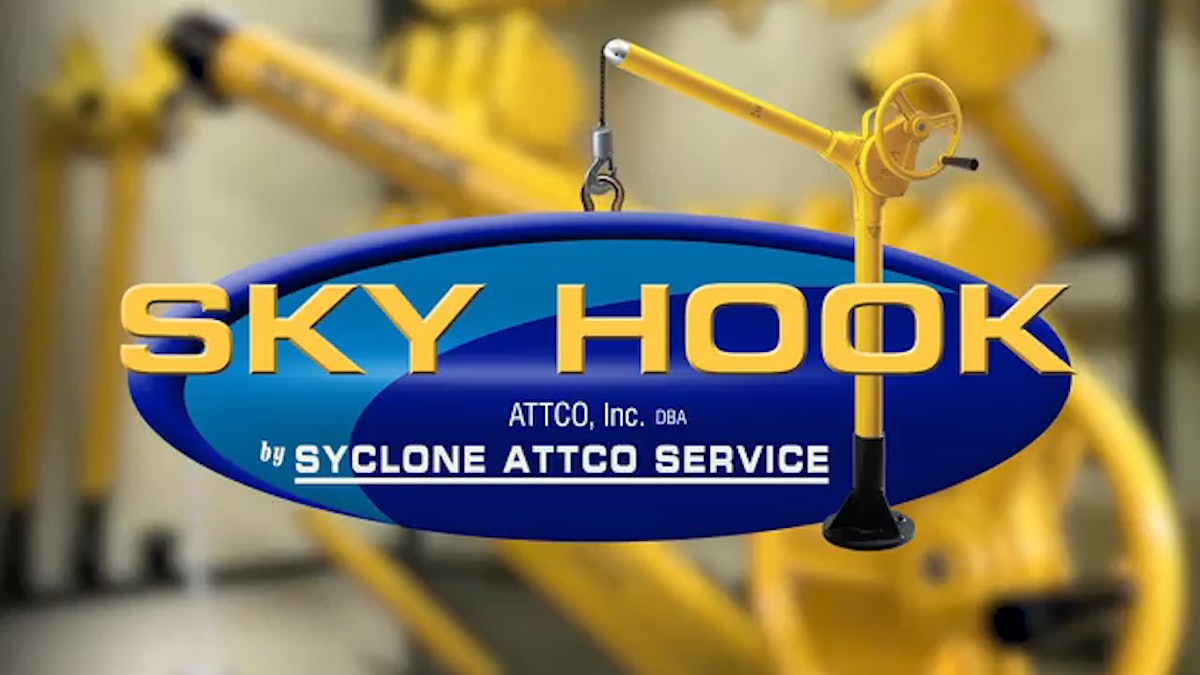 Sky Hook Provides 23:1 Lifting Advantage | Manufacturing.net